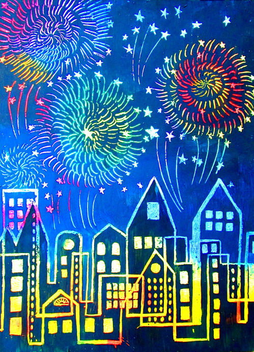  How To Make Scratch Paper Art