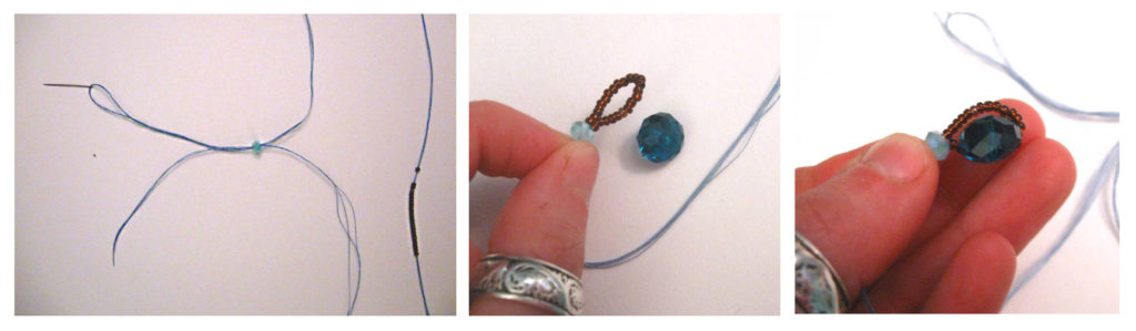 Beaded Lace Necklace Tutorial - Happy Family Art