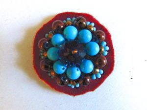 Beaded Felt Pins Tutorial - Happy Family Art