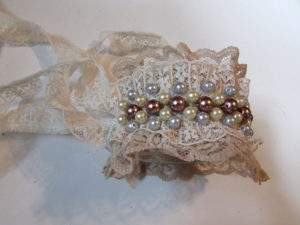Lace Cuff Bracelet Tutorial - Happy Family Art
