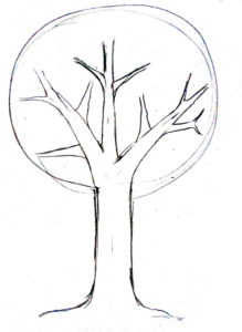 How To Draw A Tree - Happy Family Art