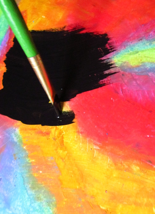 How To Make Scratch Paper Art Happy Family Art