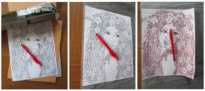 How To Color In A Face - Happy Family Art