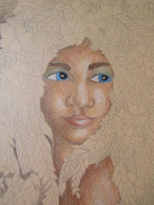 How To Color In A Face - Happy Family Art