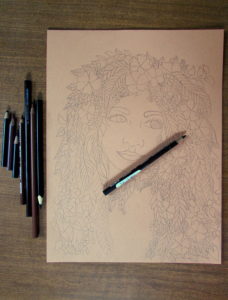 How To Color In A Face - Happy Family Art