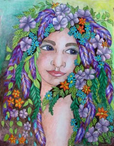 How To Color In A Face - Happy Family Art