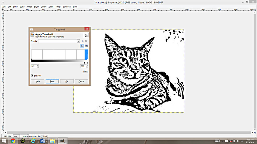 Making Coloring Pages From Photographs Using Gimp - Happy Family Art