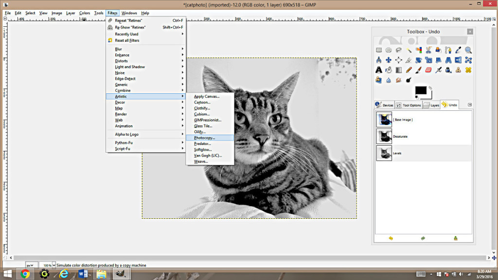 Making Coloring Pages From Photographs Using Gimp - Happy Family Art