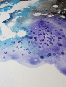 Fun Watercolor Galaxy and Space Paintings
