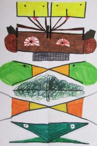 Fun Name Art - Happy Family Art