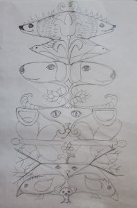 Fun Name Art - Happy Family Art