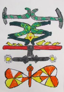 Fun Name Art - Happy Family Art