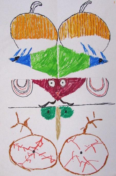 Fun Name Art Happy Family Art