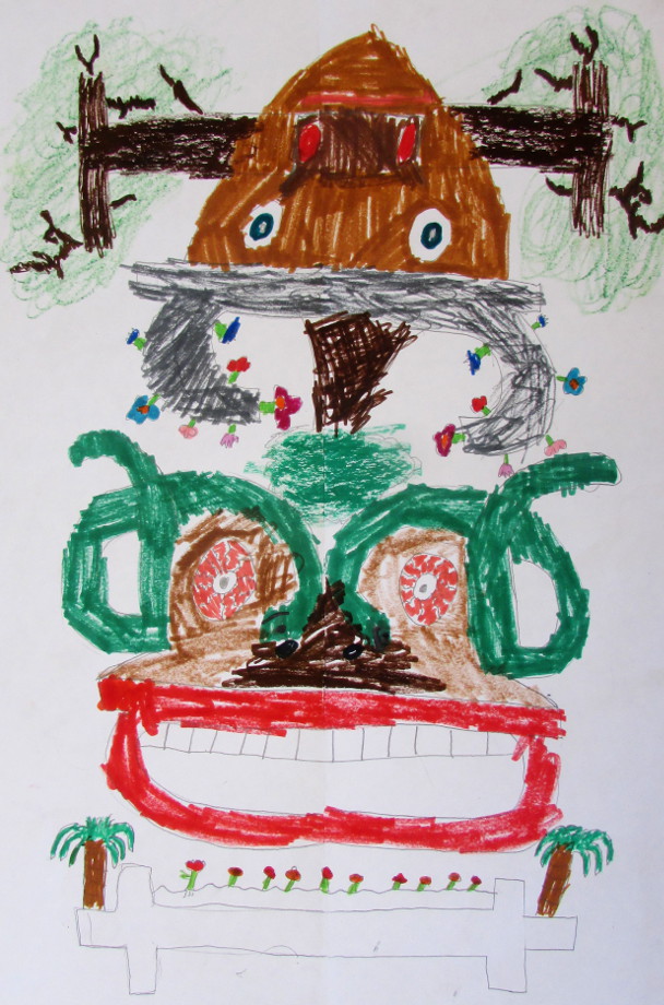 Fun Name Art Happy Family Art