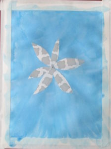 Negative Space Watercolor Paintings - Happy Family Art