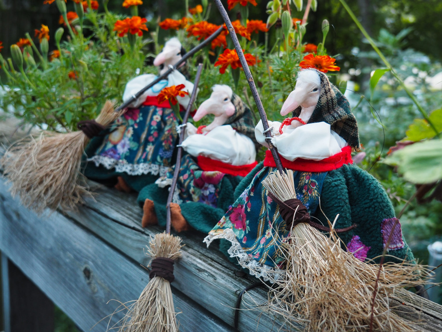 Crafty Kitchen Witch - Happy Family Art